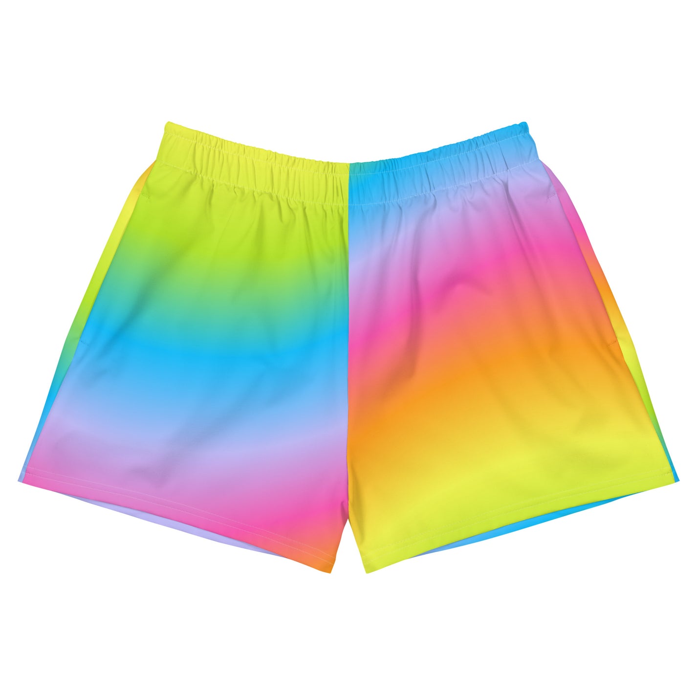Rainbow Bright Women’s Athletic Shorts – nomadkandi